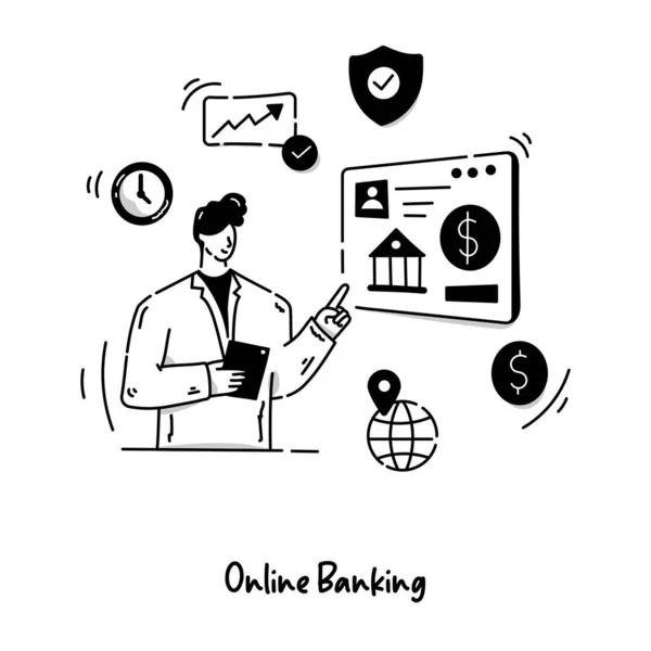 22,397,524 Banking cartoon Vector Images | Depositphotos