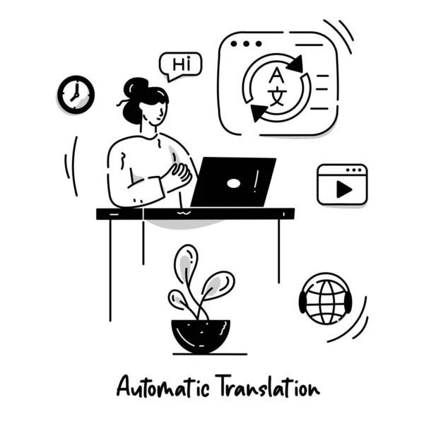 Traduction automatique Vector Art Stock Images | Depositphotos