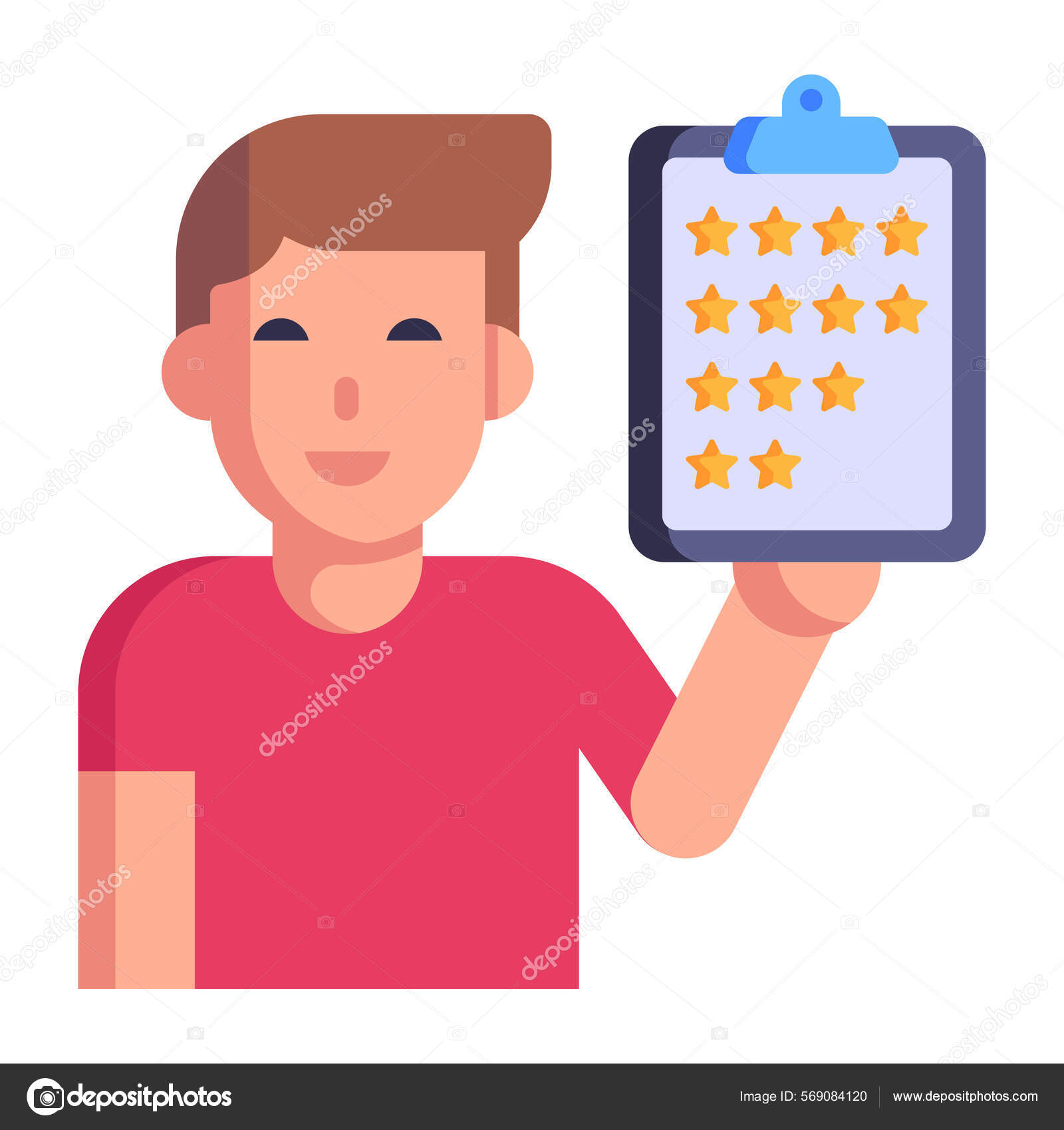 Reviews Cartoon Vector Illustration Stock Vector by ©smashingstocks ...