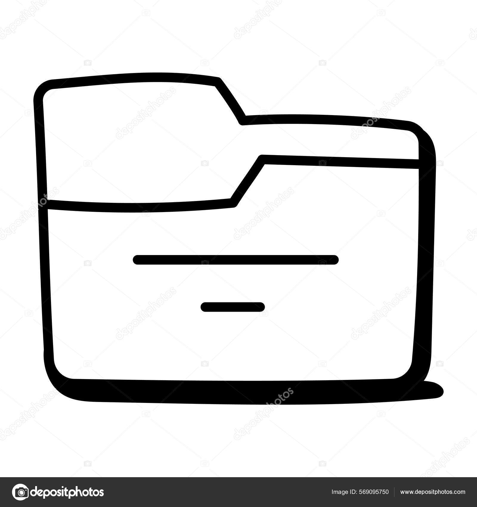 Folder Icon Vector Illustration Stock Vector by ©smashingstocks 569095750 Folder Icon Vector Illustration Stock Vector by ©smashingstocks 569095750