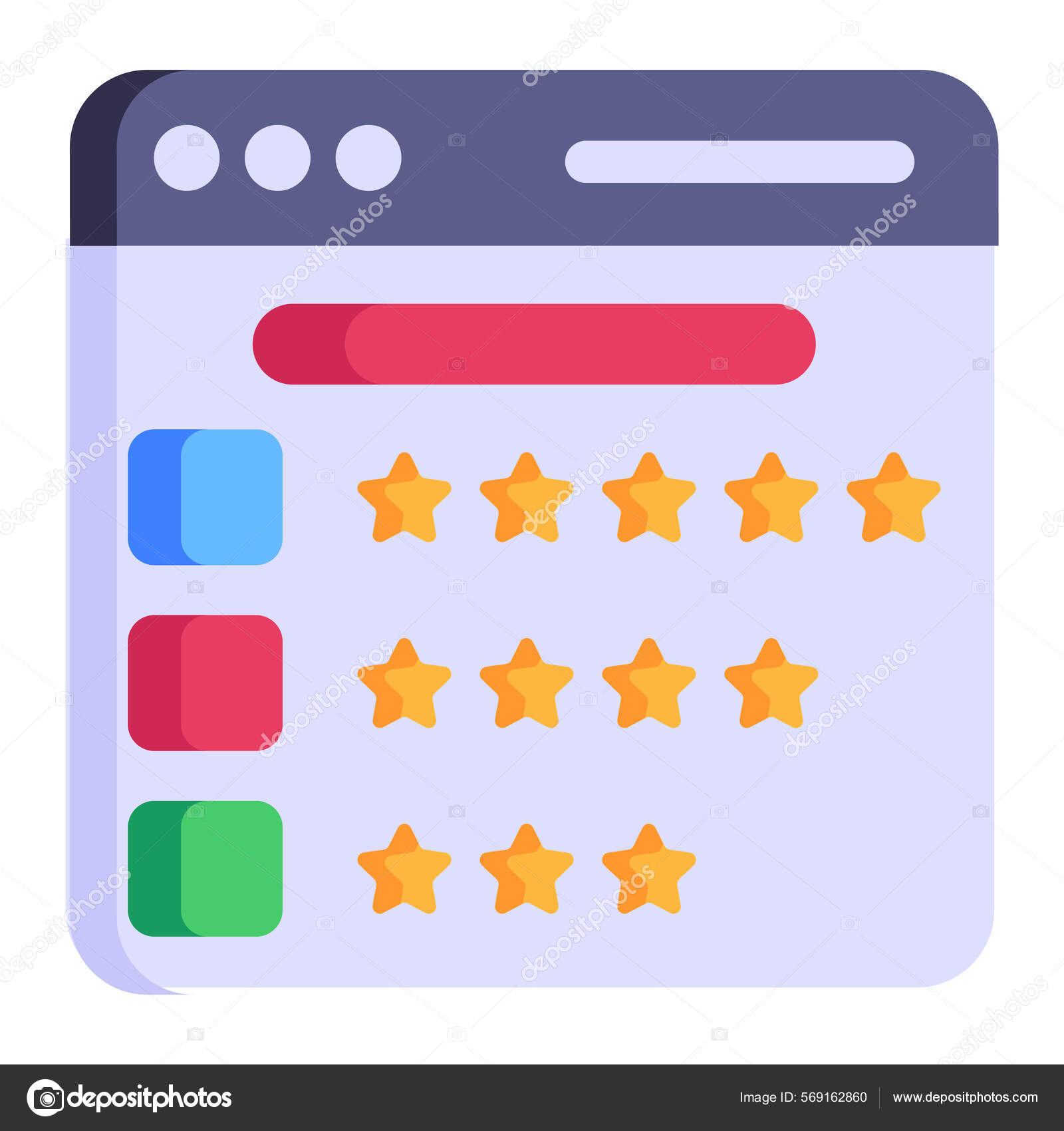 Feedback Rating Simple Illustration Stock Vector by ©smashingstocks ...