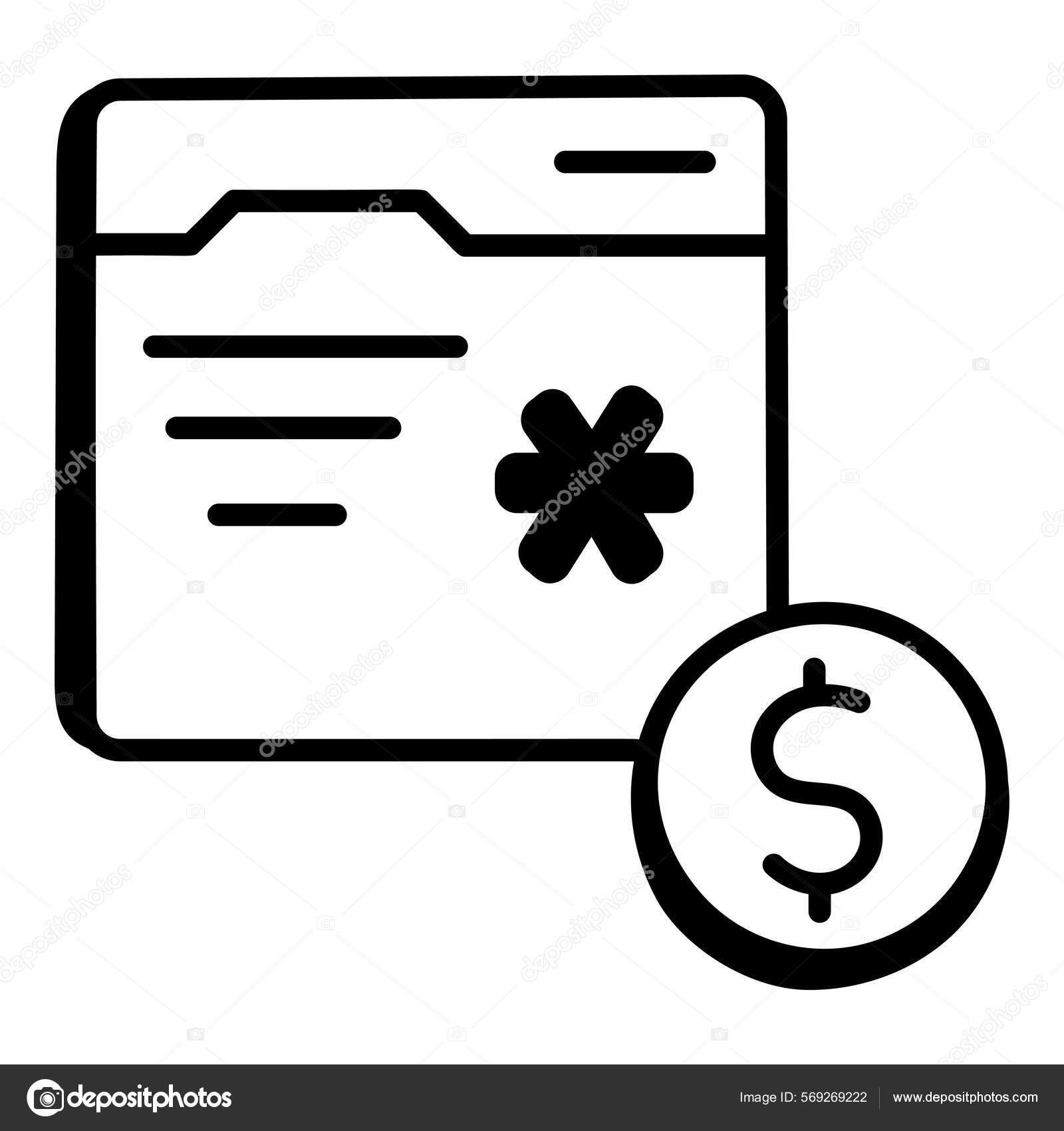 Folder Icon Vector Illustration Stock Vector by ©smashingstocks 569269222 Folder Icon Vector Illustration Stock Vector by ©smashingstocks 569269222