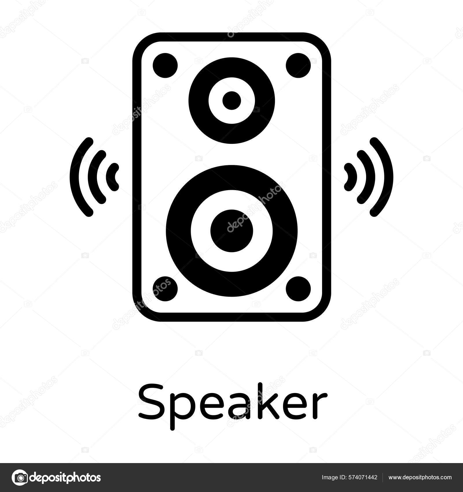 Altavoz Icono Vector Plano Vector de stock #574071442 de ©smashingstocks