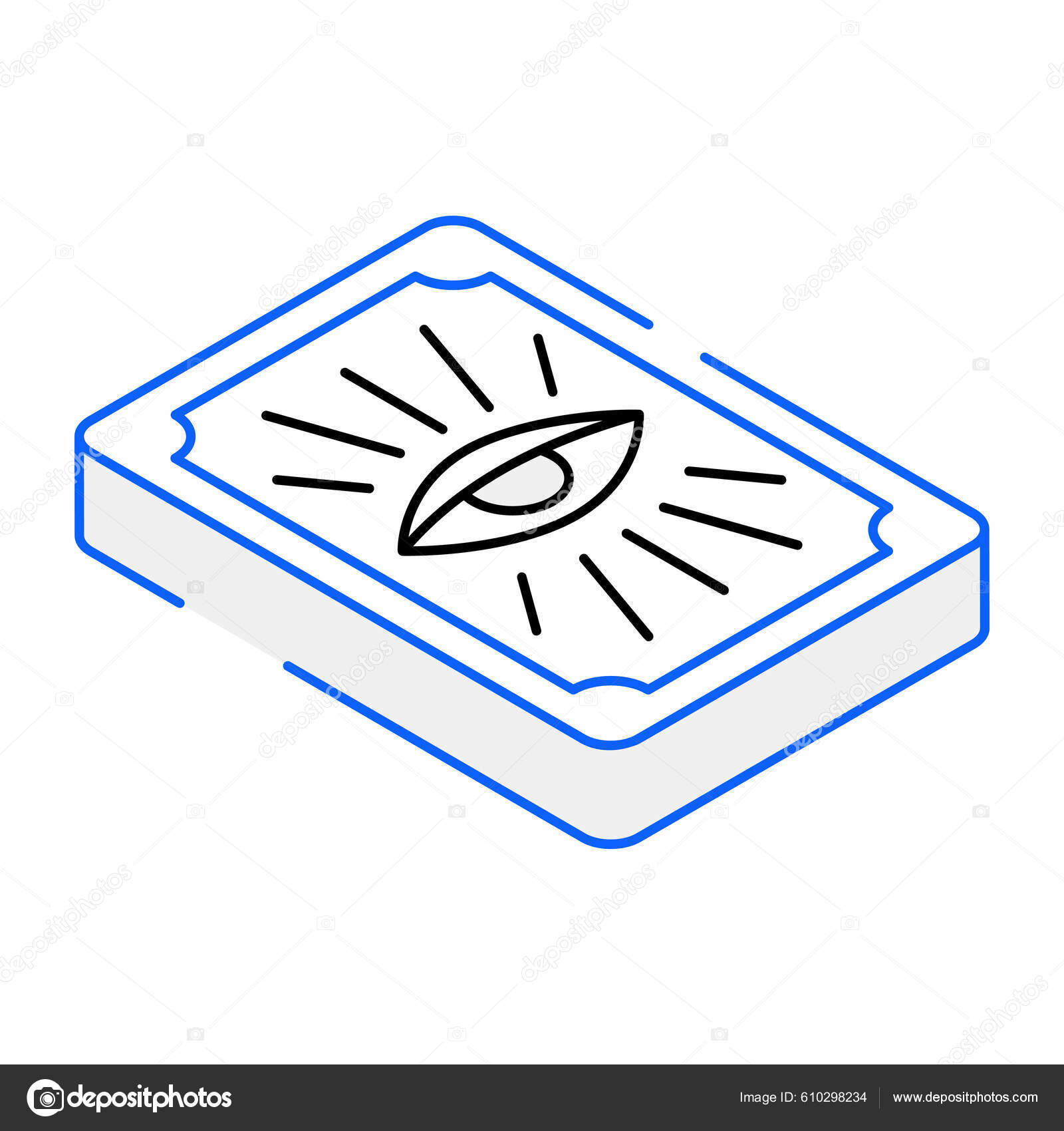 Vector Illustration Card Icon Stock Vector by ©smashingstocks 610298234