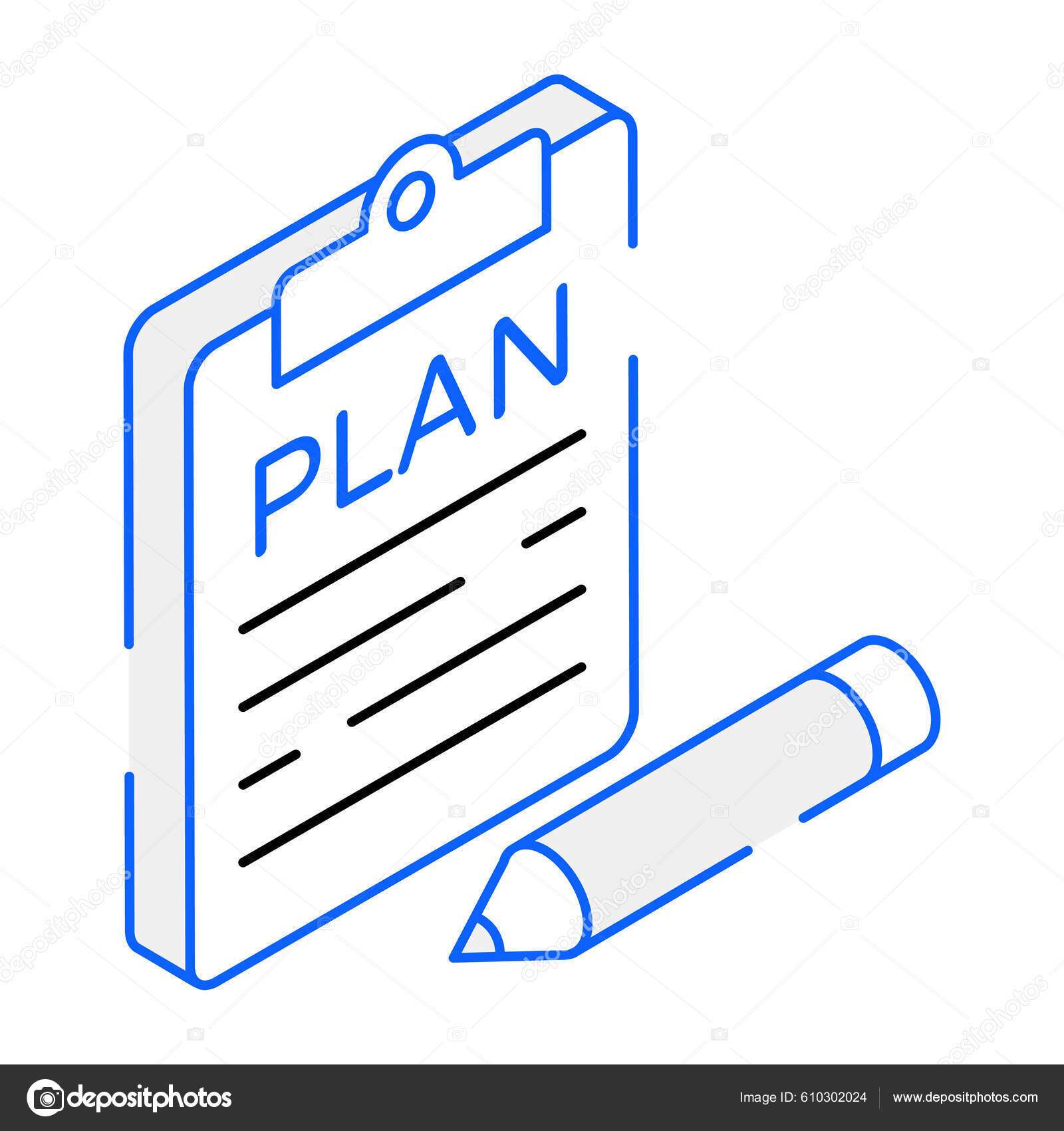 Plan Icono Moderno Ilustración Vectorial Vector de stock por ...