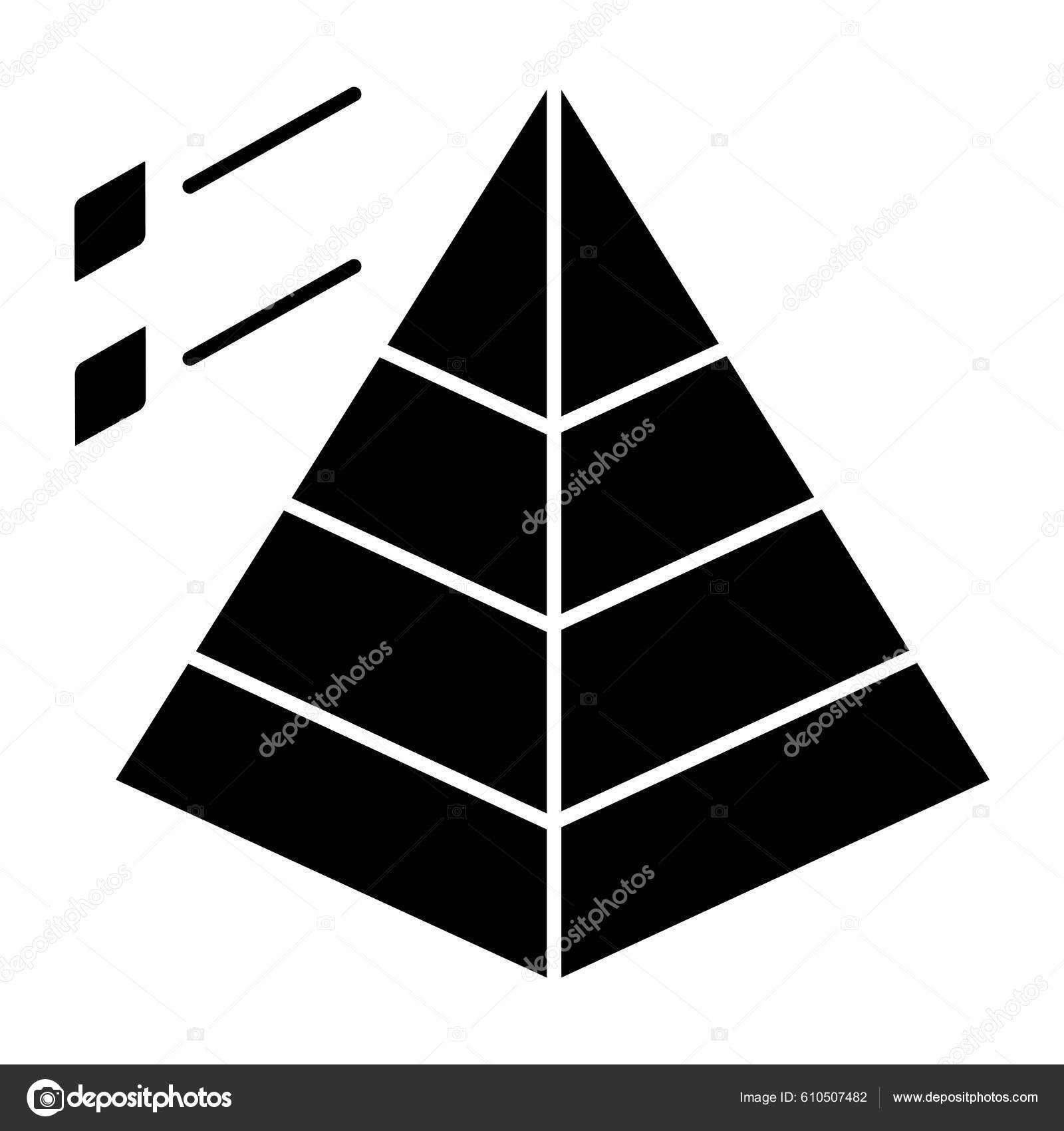 Pyramid Web Icon Simple Illustration Stock Vector by ©smashingstocks ...