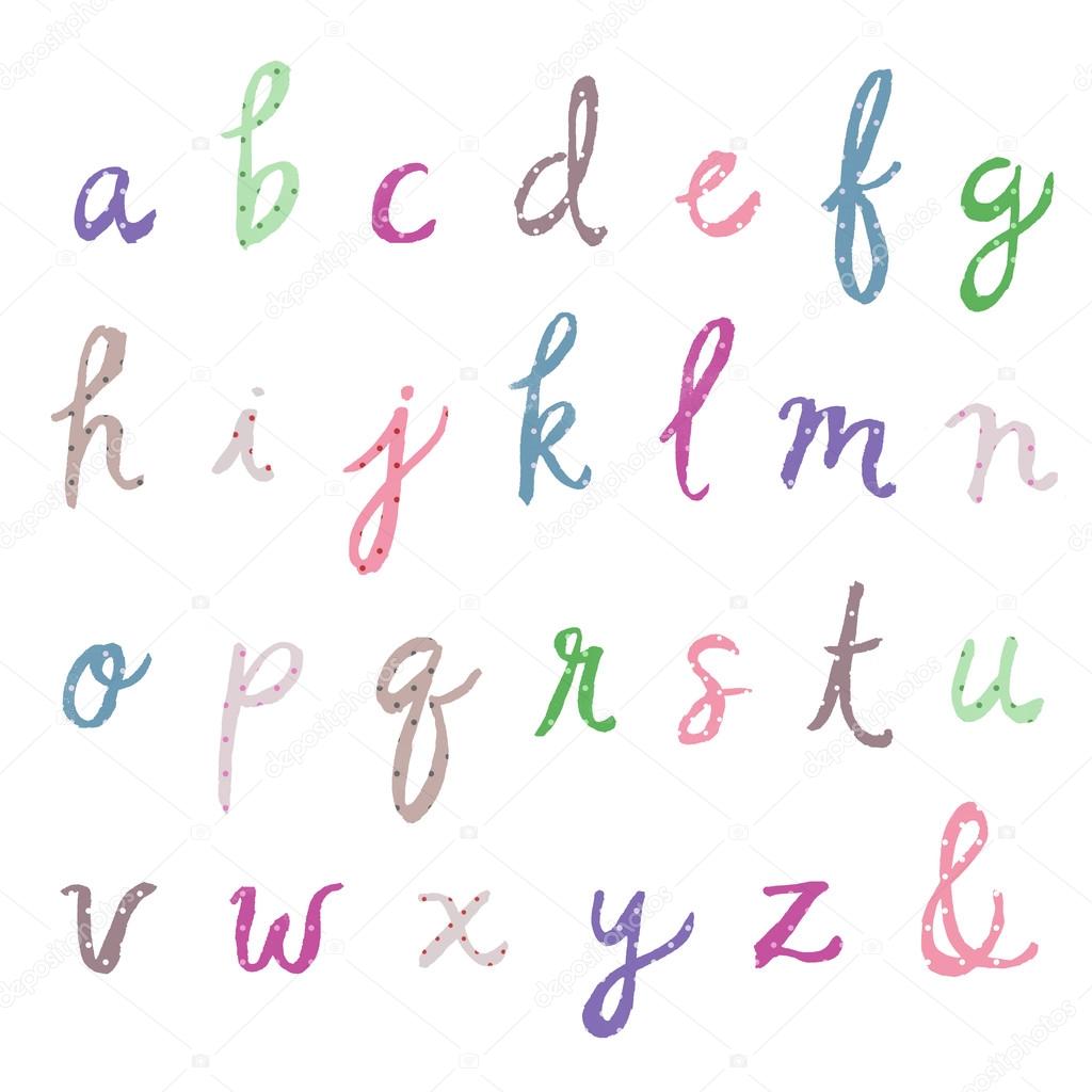 Que Es Letras Cursiva Abecedario Completo - Descargar Manual