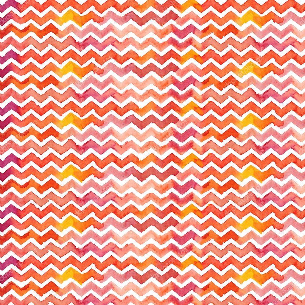 Watercolor Chevron Background. Painted Chevron Background — Stock Photo ...