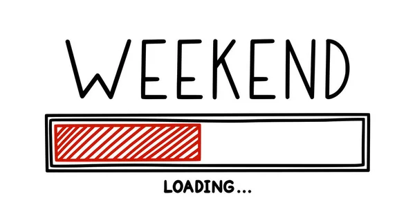 Weekend loading Vector Art Stock Images | Depositphotos