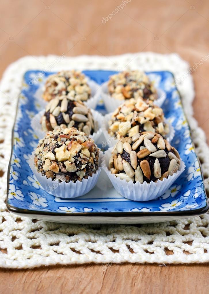 Homemade healthy sweets Stock Photo by ©manyakotic 48184231