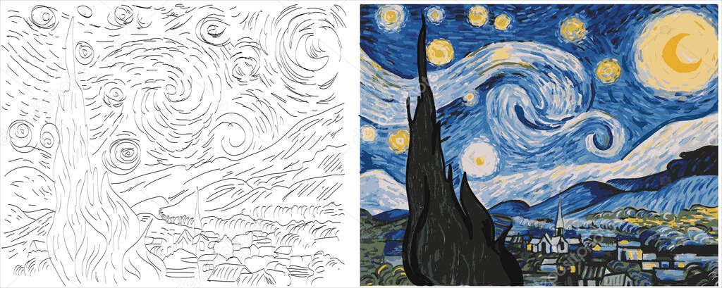 Vincent van gogh Vector Art Stock Images | Depositphotos