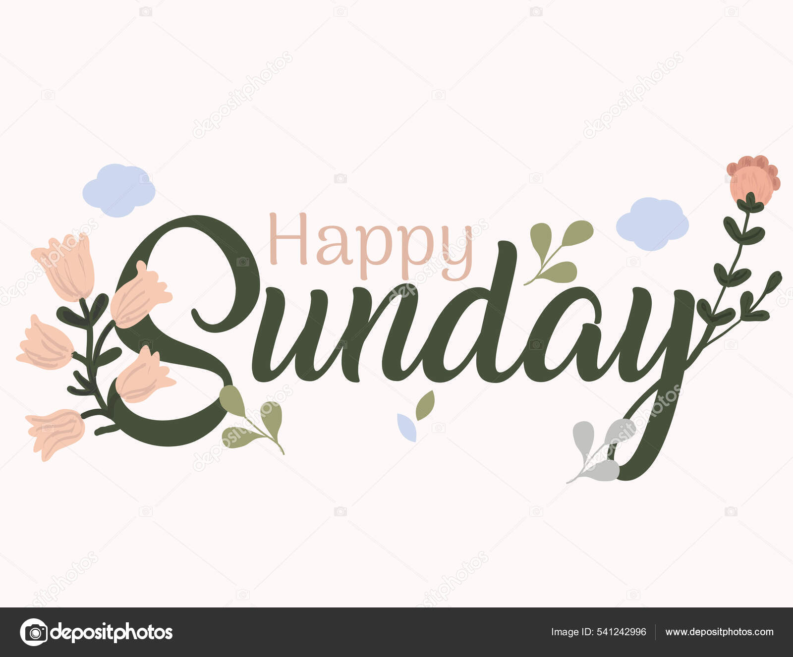 Happy Sunday Clipart
