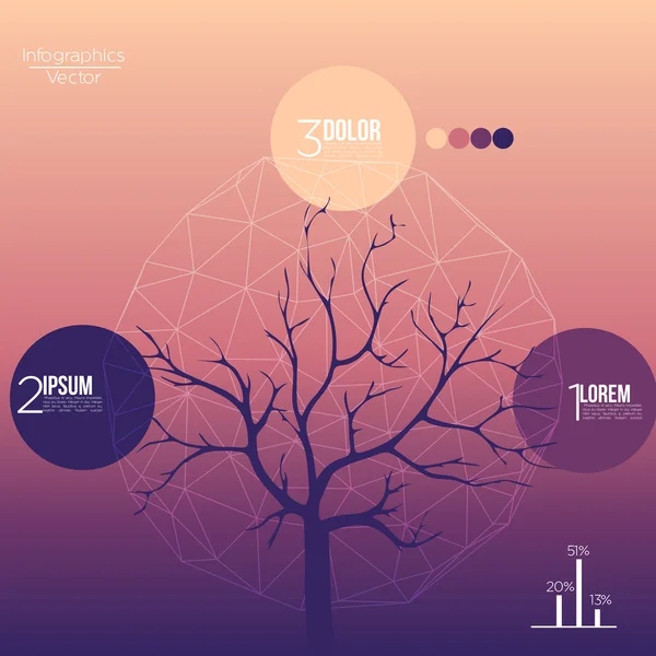 Mountains infographic - Vector Illustration — Stock Vector © inbevel13 ...