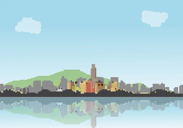 26 8bit skyline Vectors, Royalty-free Vector 8bit skyline Images ...