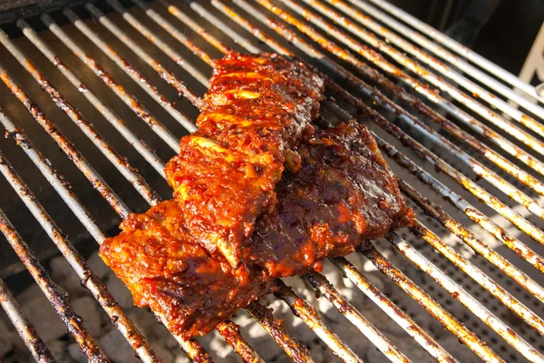 Ribs on the grill Stock Photos, Royalty Free Ribs on the grill Images ...