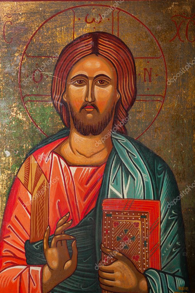 The Jesus Christ icon – Stock Editorial Photo © blackboard1965G #47972377