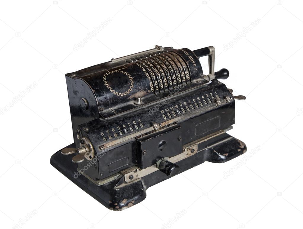 Mechanical adding machine Stock Photo by ©arcadi1962 49037661