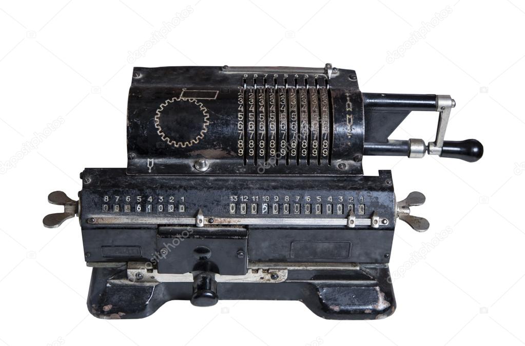 Mechanical adding machine — Stock Photo © arcadi1962 #49310599