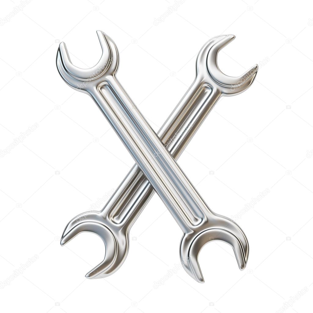 Two crossed wrenches Stock Photo by ©NikolayN 50976091 Two crossed wrenches Stock Photo by ©NikolayN 50976091