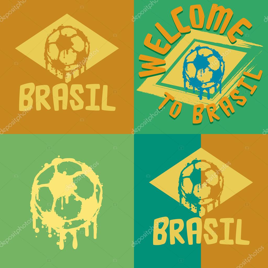 Brasil logo and signs Stock Vector Image by ©mega_spy #47572951