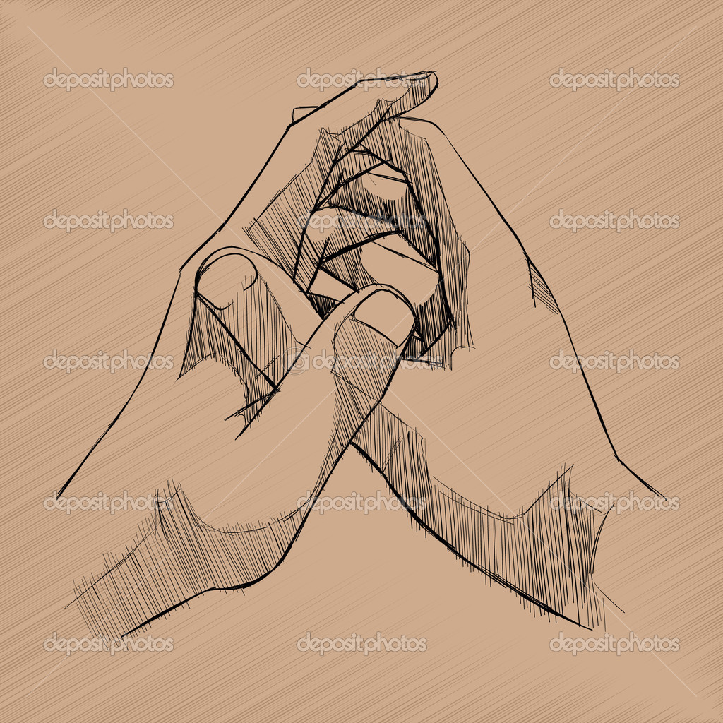 Immagini Disegni Mani Intrecciate - Disegni HD