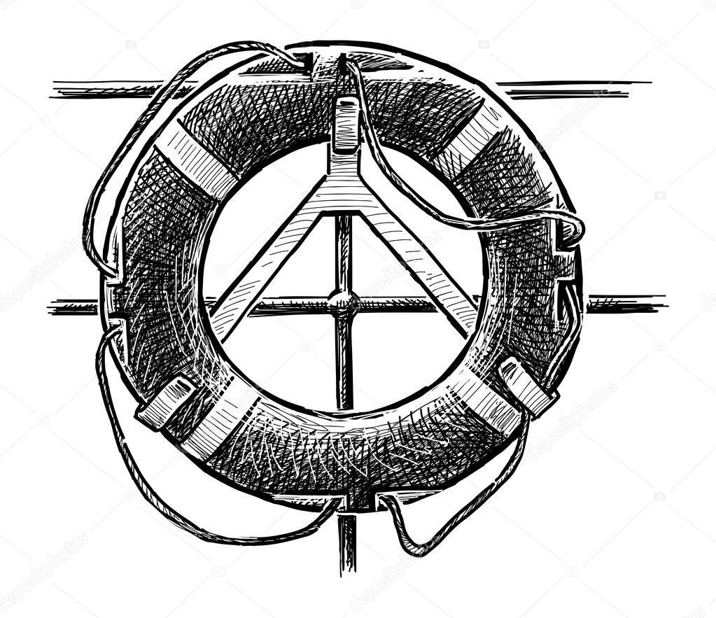 Lifebuoy Stock Vector Image by ©alekseimakarov #47157665