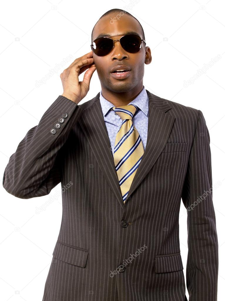 African American spy — Stock Photo © innovatedcaptures #49304303