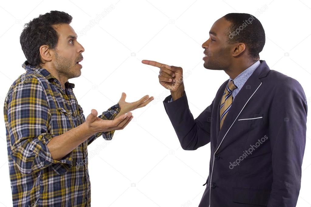 Two People Arguing