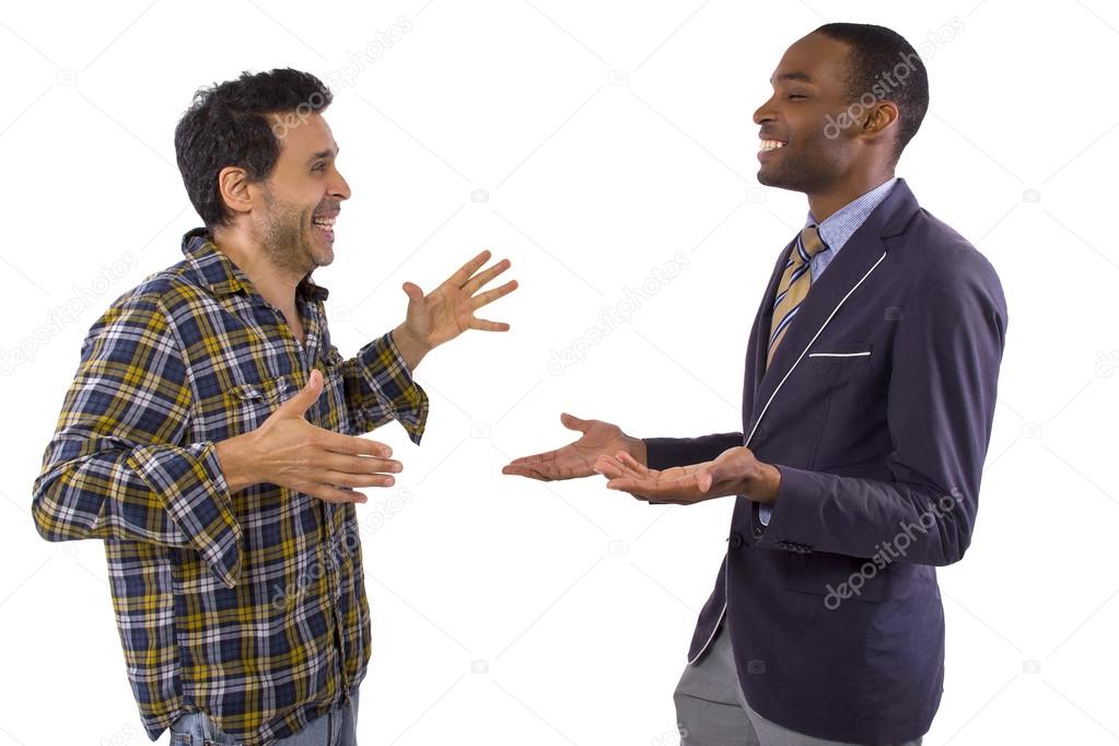 Two People Arguing