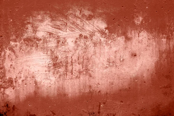 Old weathered wall with worn out red paint, grunge background - Stock ...