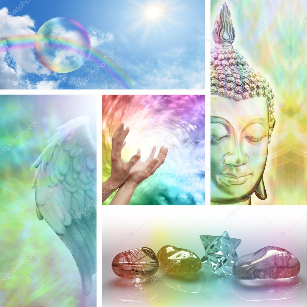 Holistic Healing Collage — Stock Photo © Healing63 #47827931