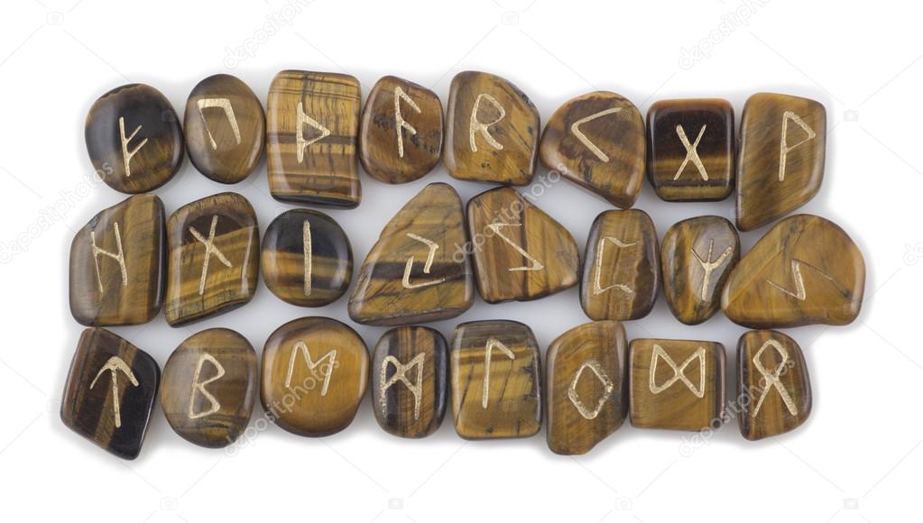 Full Set of Rune Stones Stock Photo by ©Healing63 48696407