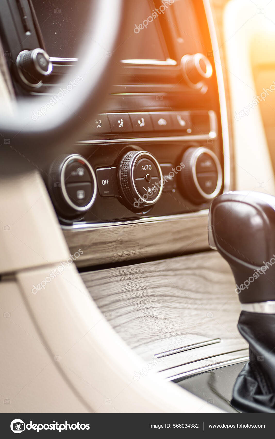 Control Panel Dashboard Car Fragment Automatic Transmission Gear Shift ...