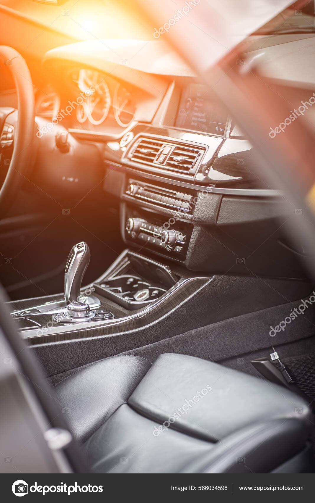 Control Panel Dashboard Car Fragment Automatic Transmission Gear Shift ...