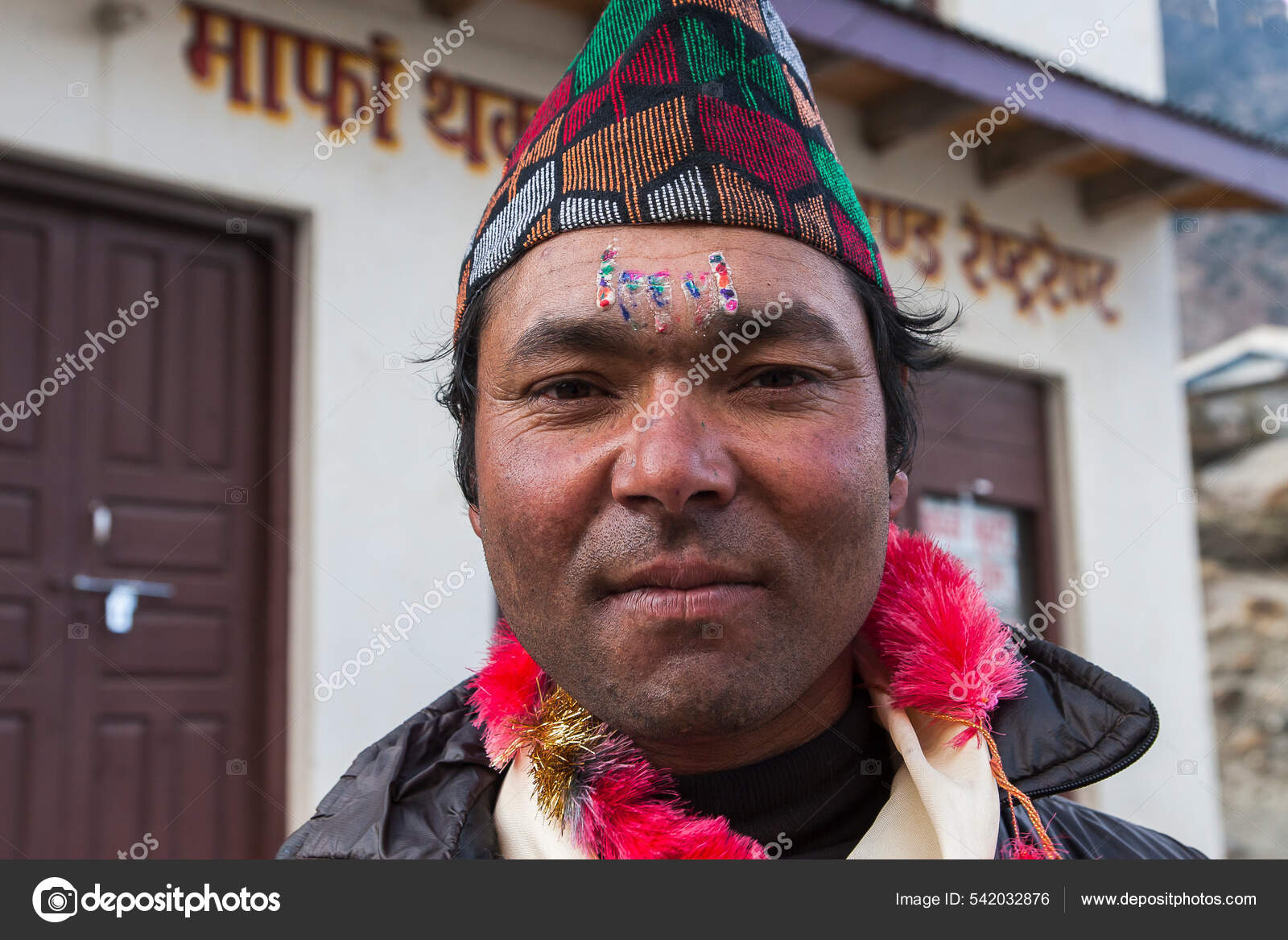 Marpha Nepal Circa November 2013 Nepalese One Festivals Circa November ...