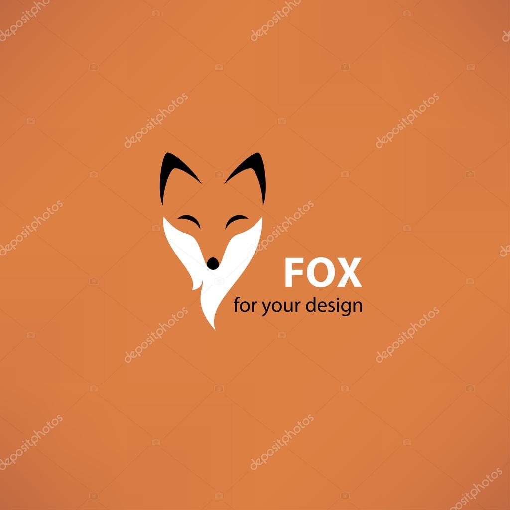 Stylized fox head Stock Vector Image by ©shewolf #47453583