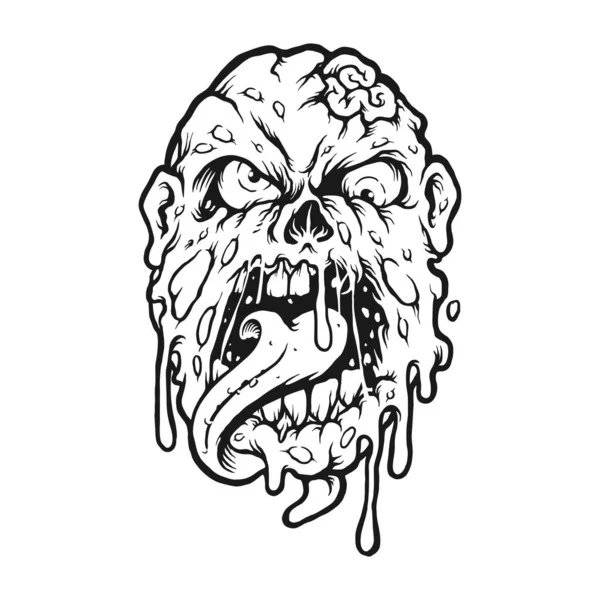 Printable Zombie Head Target