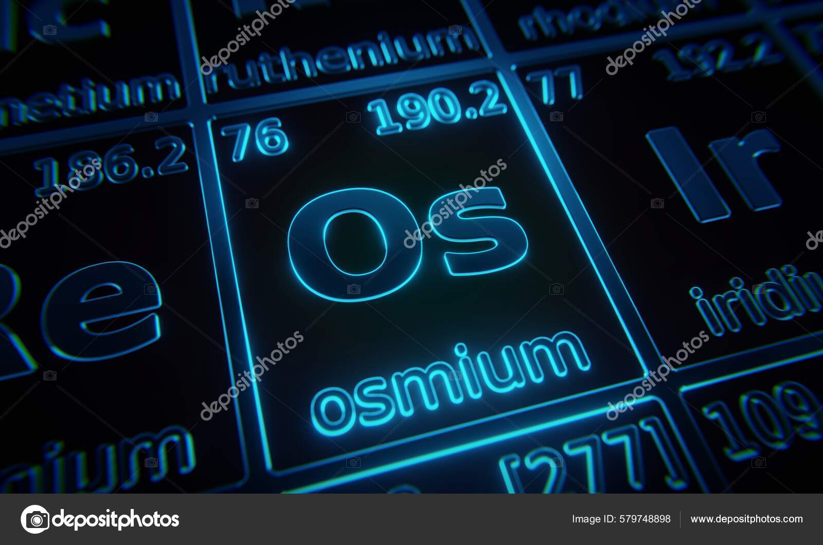 Tabela Periodica Do Elemento Osmio