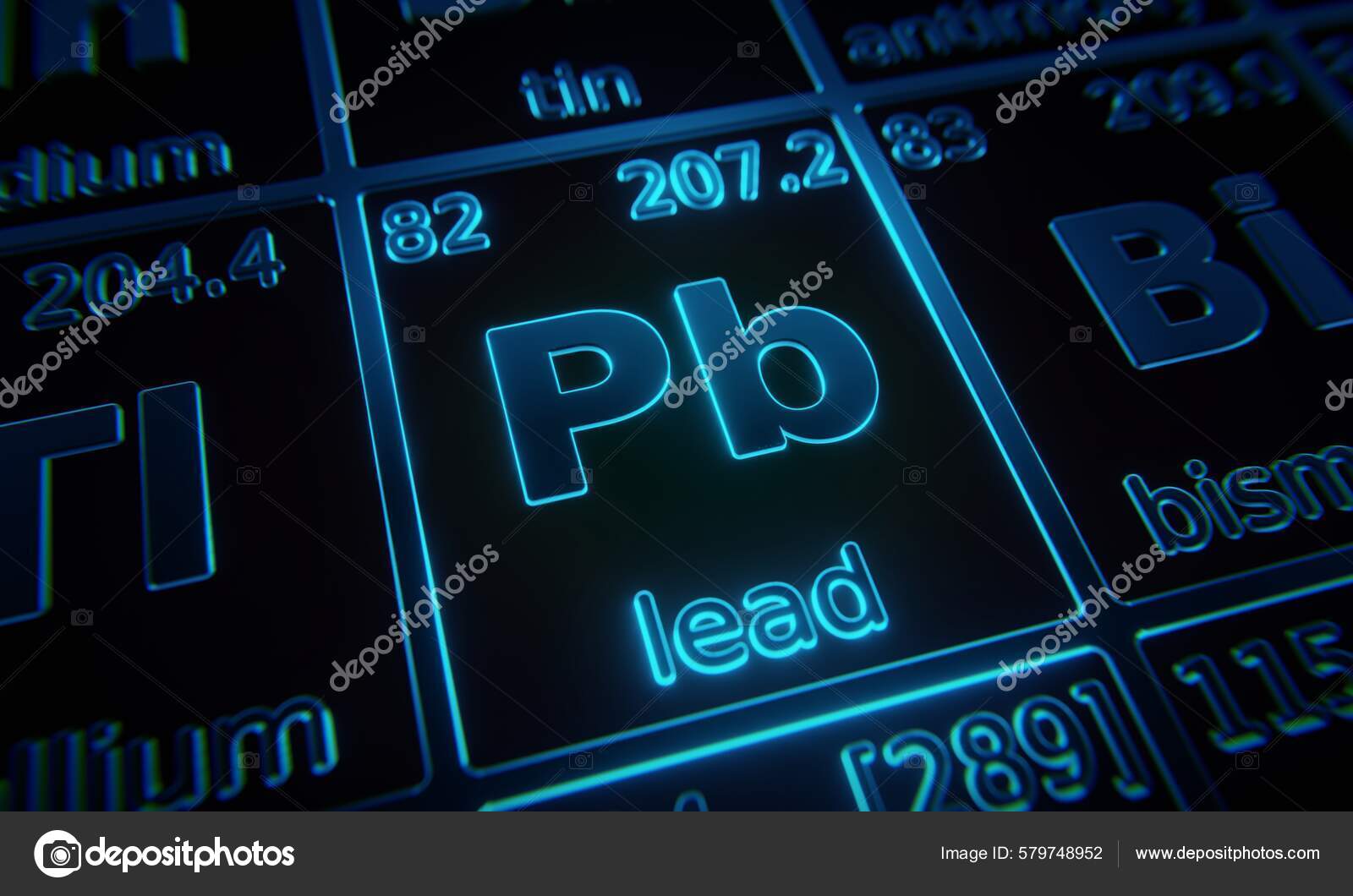 Lead On The Periodic Table