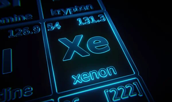 Xenon On The Periodic Table