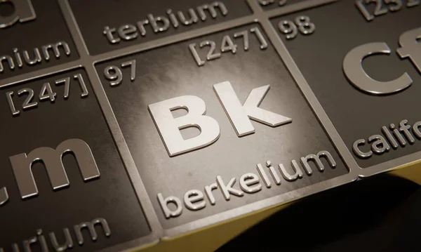 Berkelium Metal