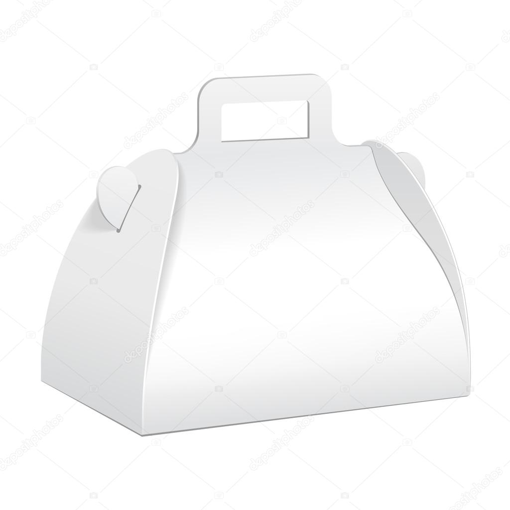 White cardboard carry package Stock Vector by ©Mr.Pack 47852579