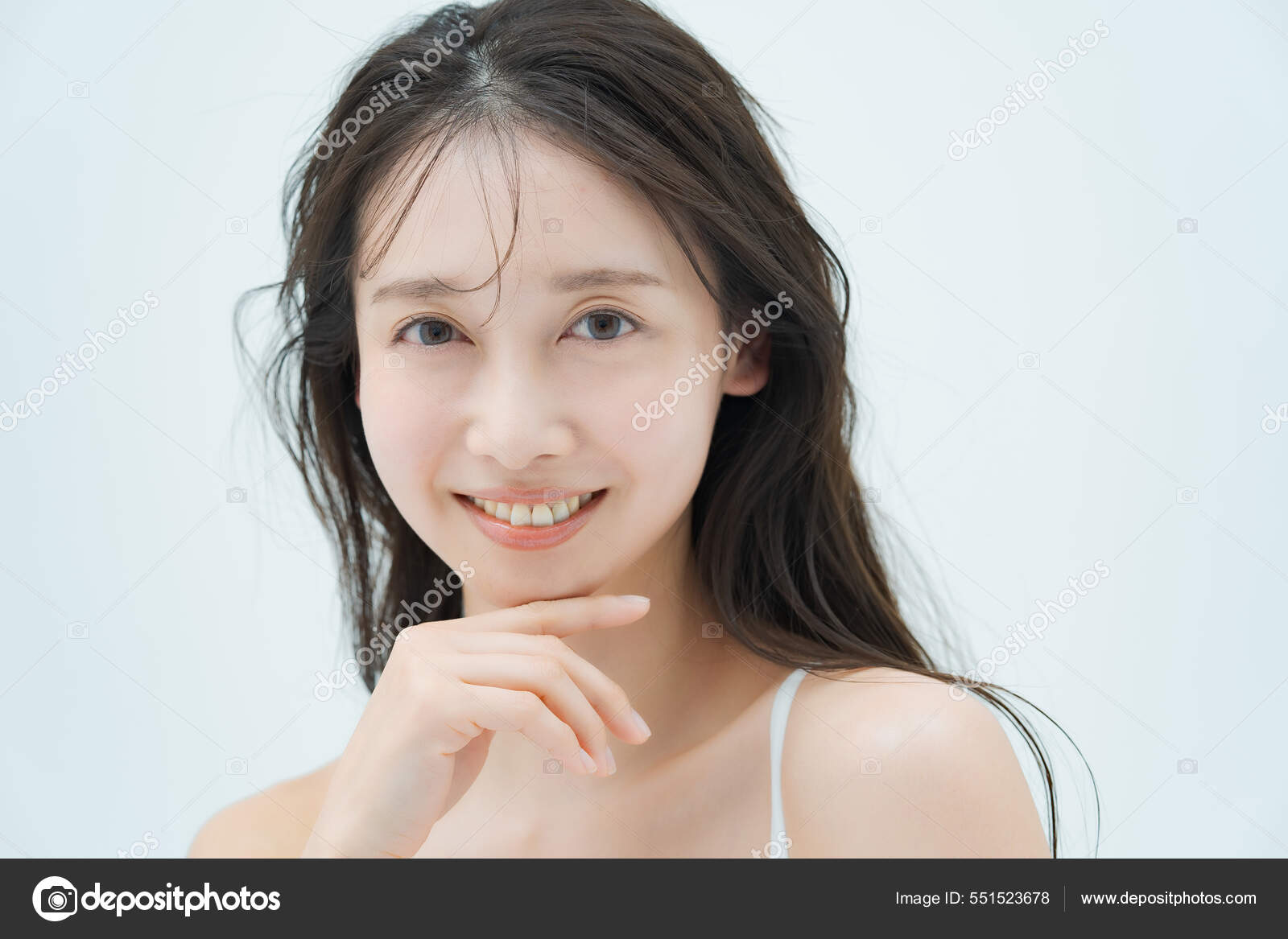 Beauty Image Woman Moist Skin — Stock Photo © marucco #551523678