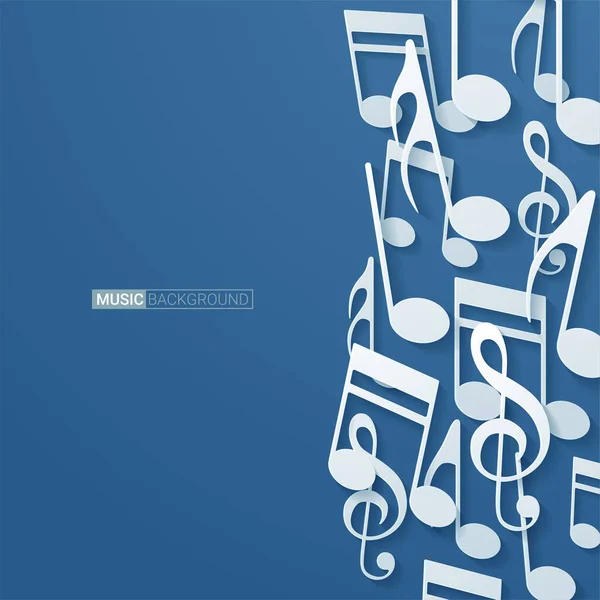 100,000 Blue music notes Vector Images | Depositphotos