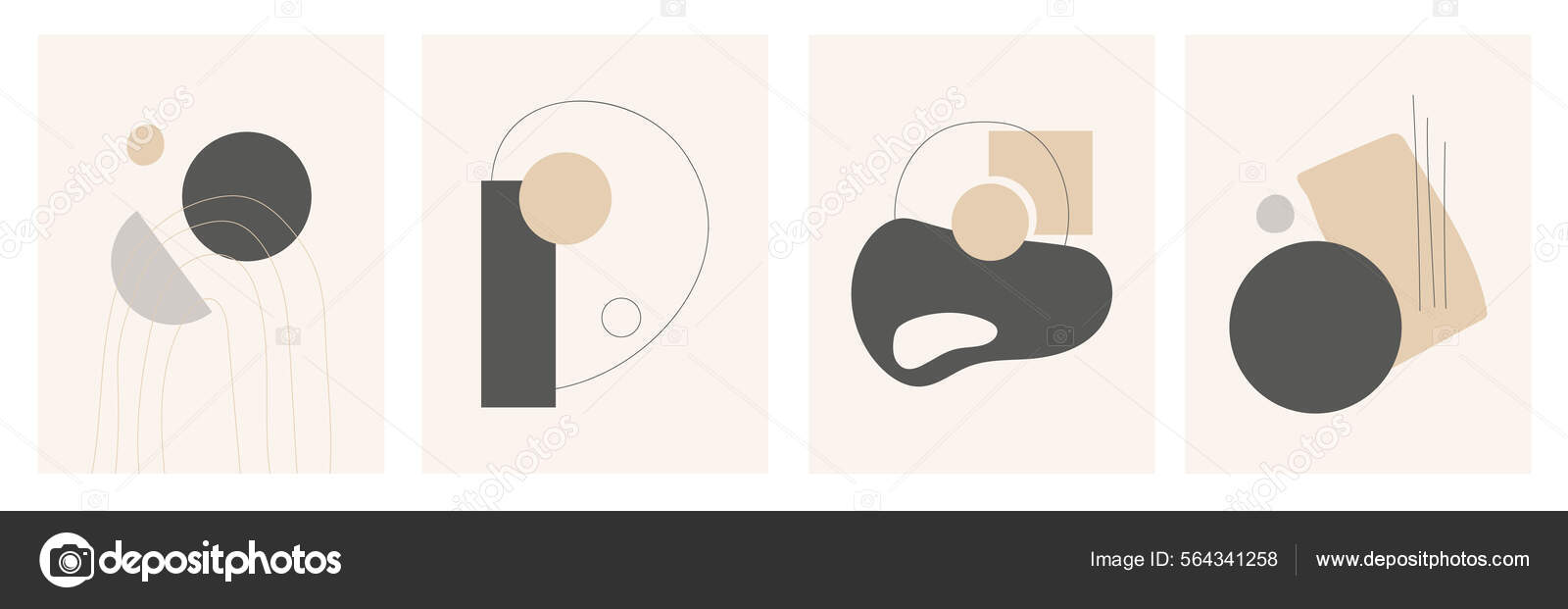 Big Set Various Vector Highlight Covers Abstract Backgrounds Various ...