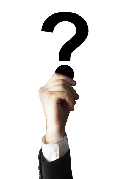 Hand and question mark — Stock Photo © tkemot #2303957