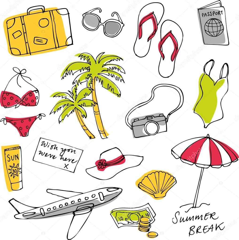 Summer Vacation Stock Vector Image By ©omw 47902541