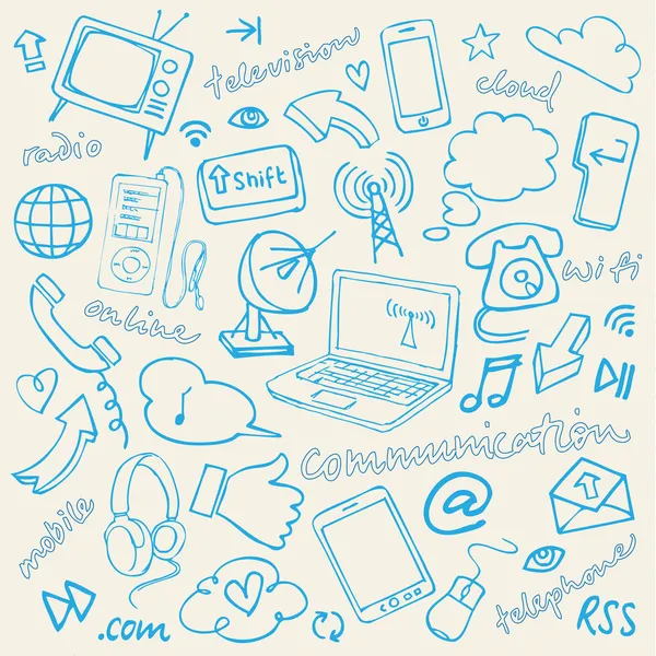 Internet doodle Stock Vector Image by ©tupungato #24049059