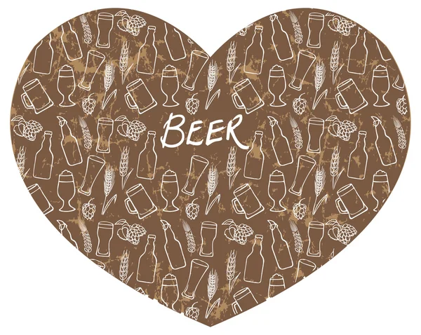 Heart beer Stock Photos, Royalty Free Heart beer Images | Depositphotos