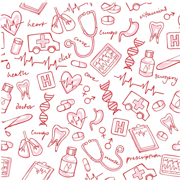 Medical icons seamless pattern Stock Vector by ©OMW 64252163
